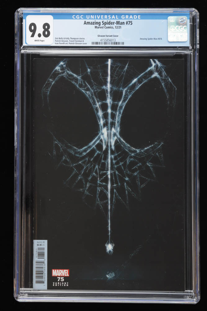 2021 "The Amazing Spider-Man" Issue #75 Marvel Comic Book (CGC 9.8 ...