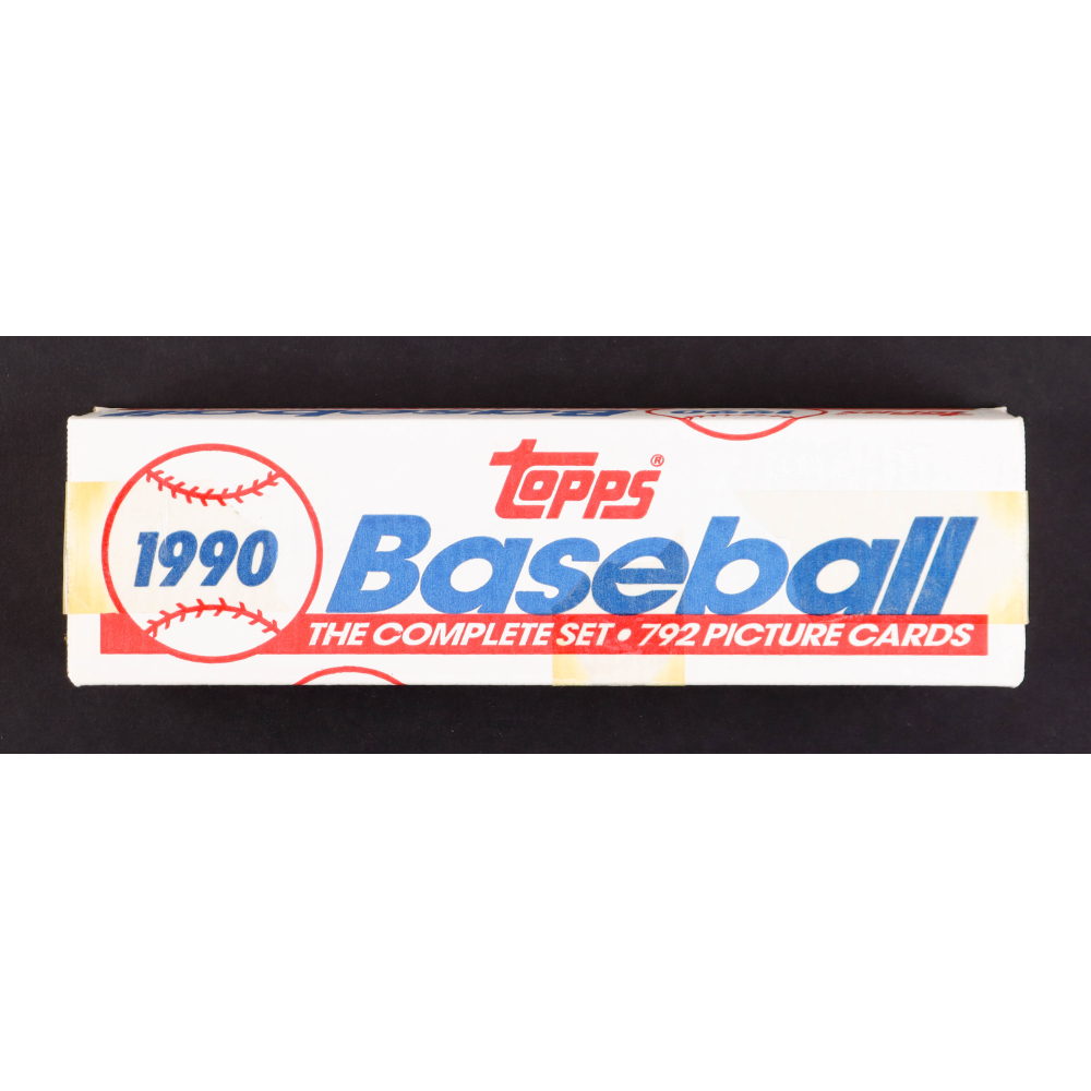 1990 Topps Baseball Complete Set of (792) Cards with Frank Thomas #414 ...