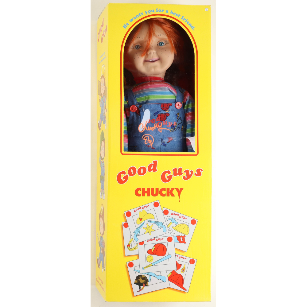 Ed Gale Signed "Childs Play" Full-Size Movie Prop Replica Chucky Doll ...
