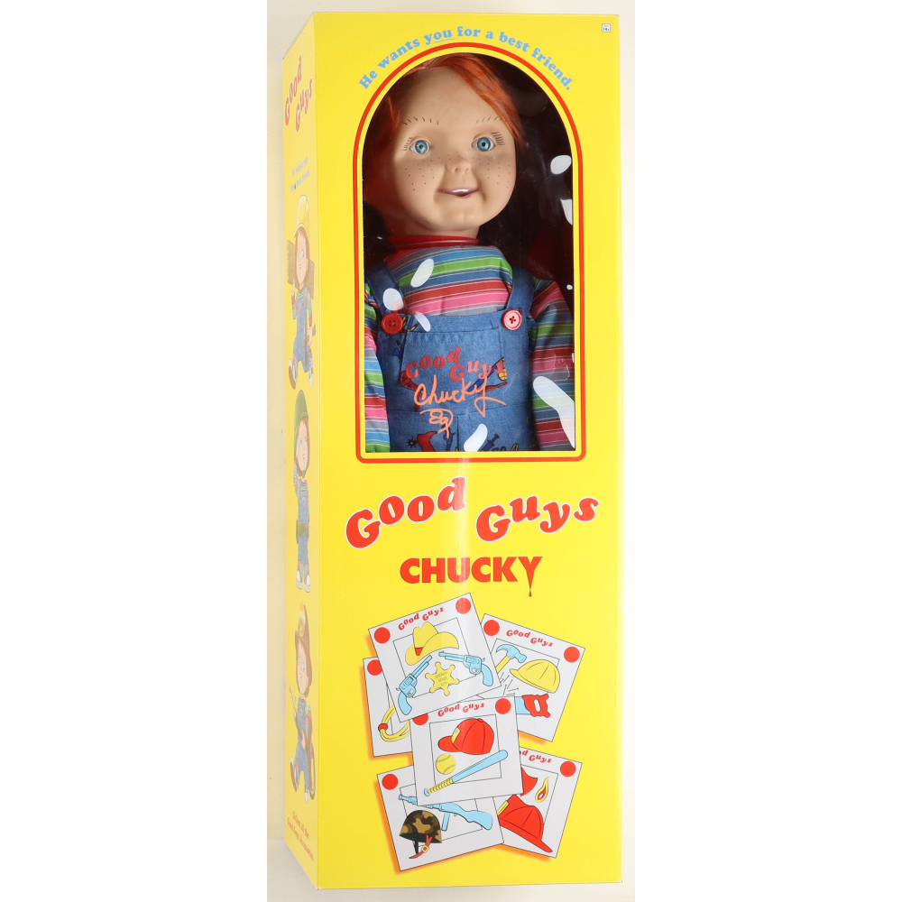 Ed Gale Signed "Childs Play" Full-Size Movie Prop Replica Chucky Doll ...