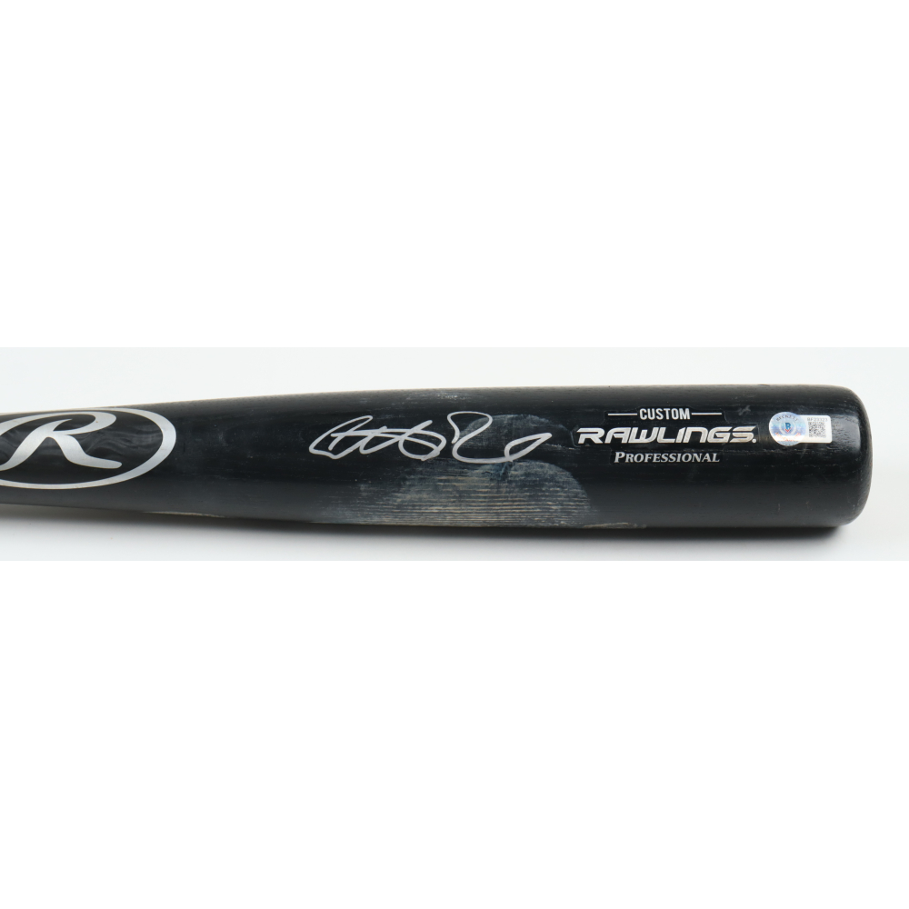 Anthony Rendon Signed Game-Used Rawlings Professional Baseball Bat ...