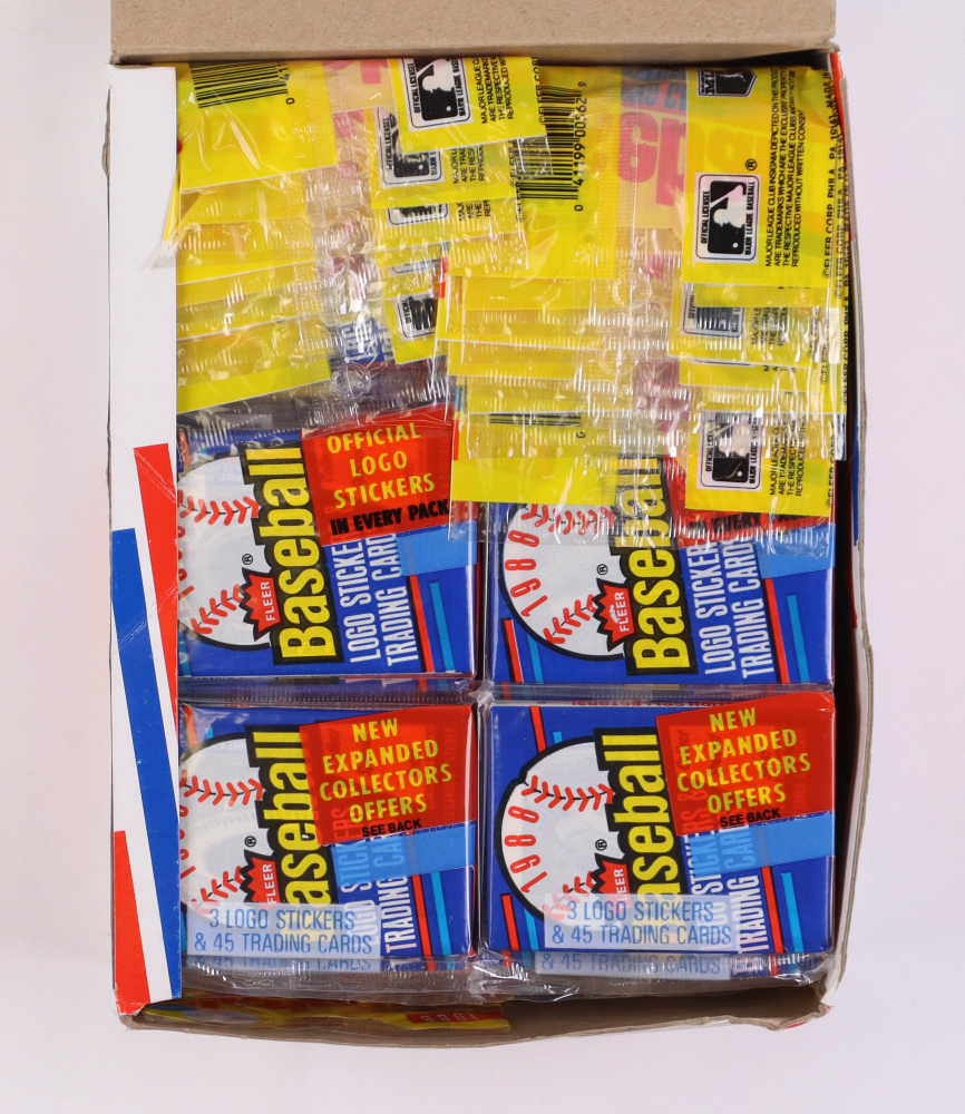 1988 Fleer Baseball Rack Box with (24) Packs | Pristine Auction