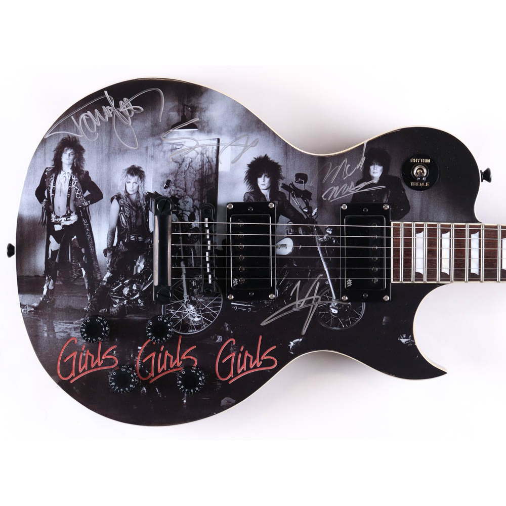 Motley Crue LE "Girls, Girls, Girls" Artist Series Les Paul Style 39 ...