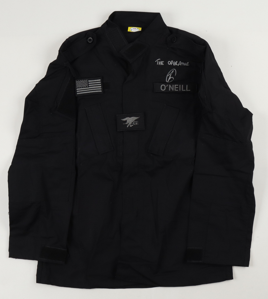 Robert O’Neill Signed Navy SEAL Night-Raid Tactical Jacket Inscribed ...
