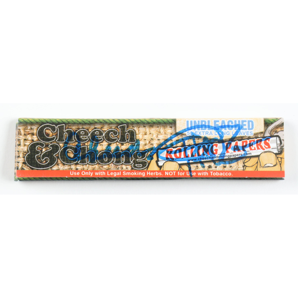 Cheech Marin & Tommy Chong Signed "Cheech & Chong" Rolling Papers (JSA ...