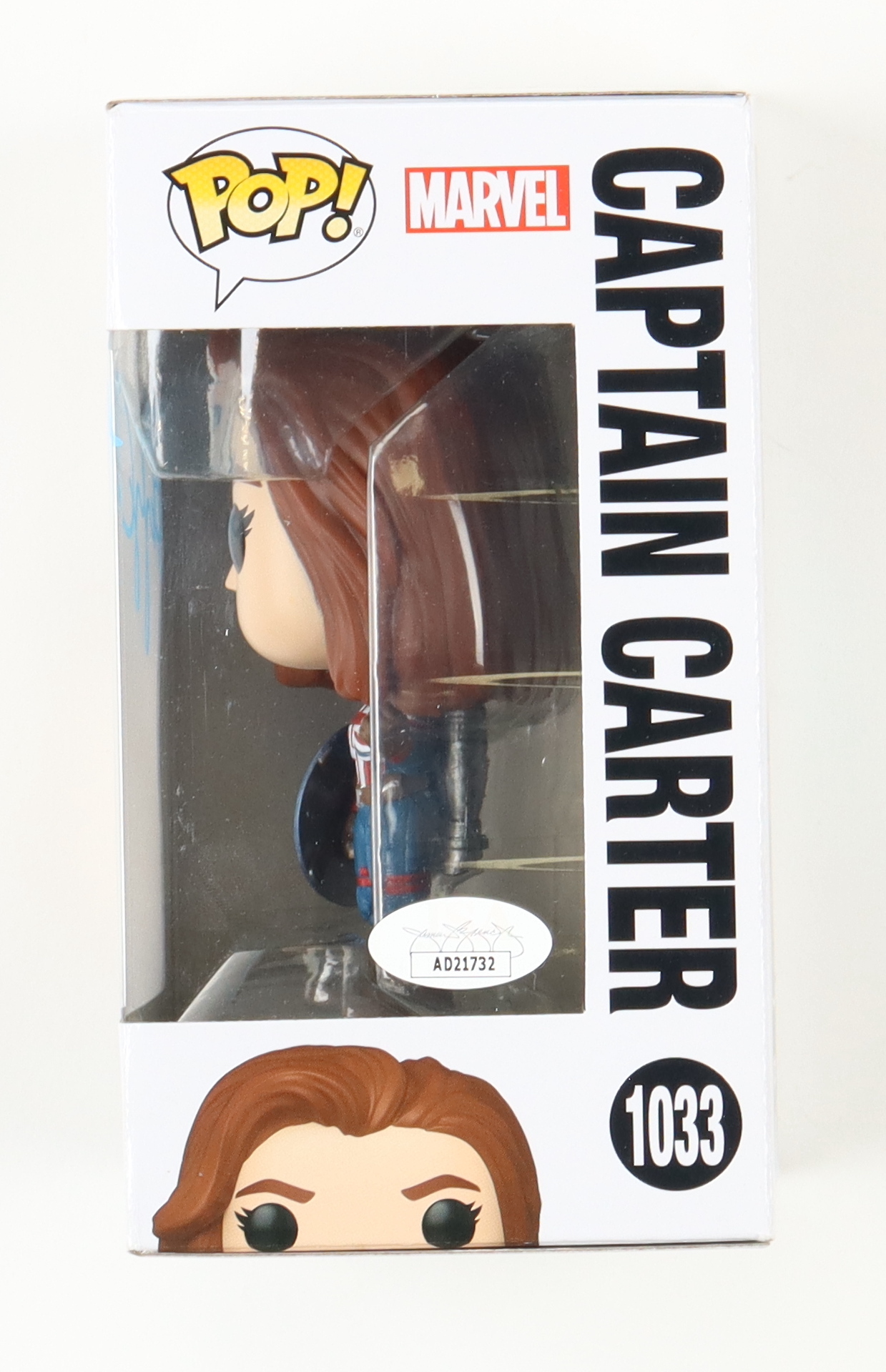 Hayley Atwell Signed "Doctor Strange" Captain Carter #1033 Funko Pop ...