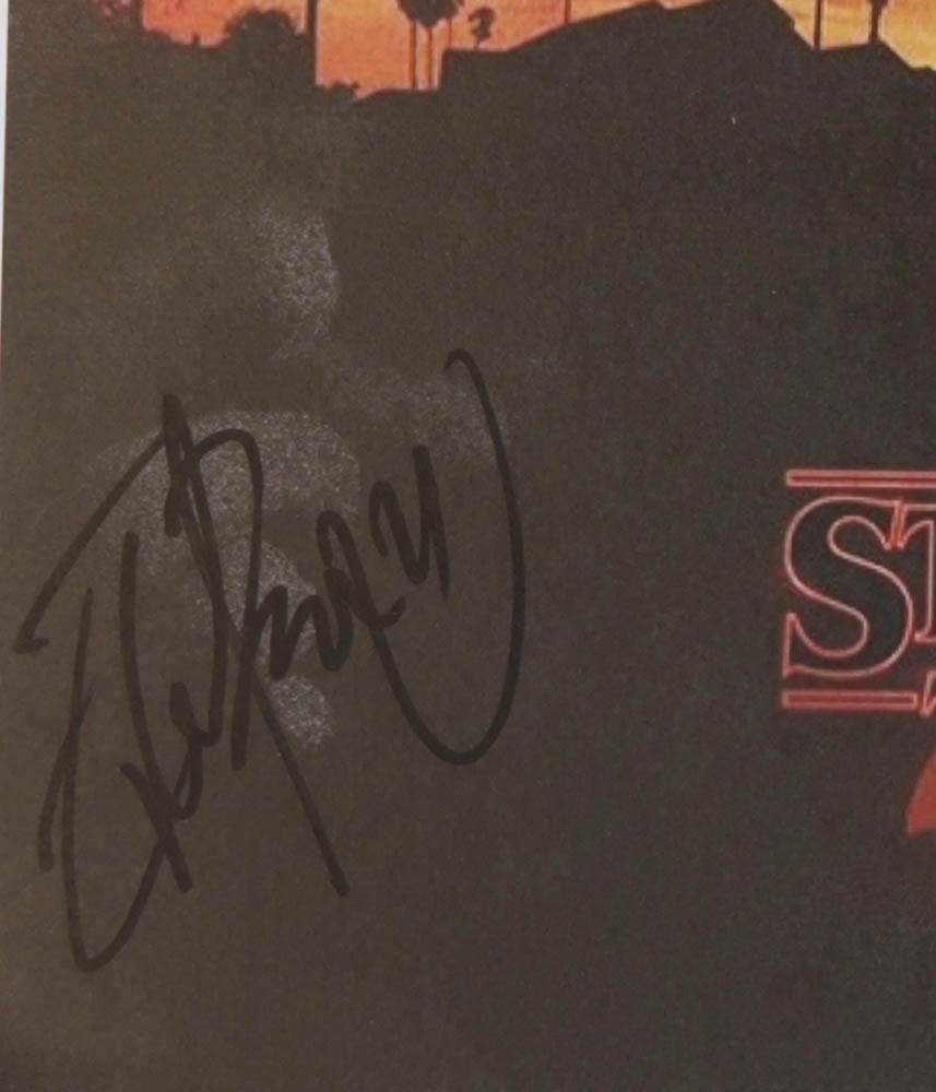 Eduardo Franco Signed "Stranger Things" 11x17 Poster (AutographCOA ...