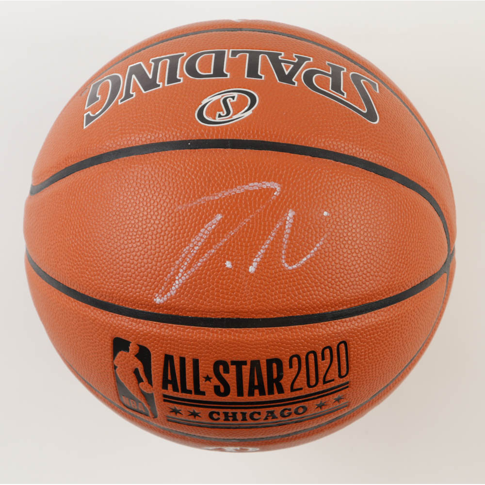 Damian Lillard Signed NBA 2020 All Star Game Ball Series Basketball ...