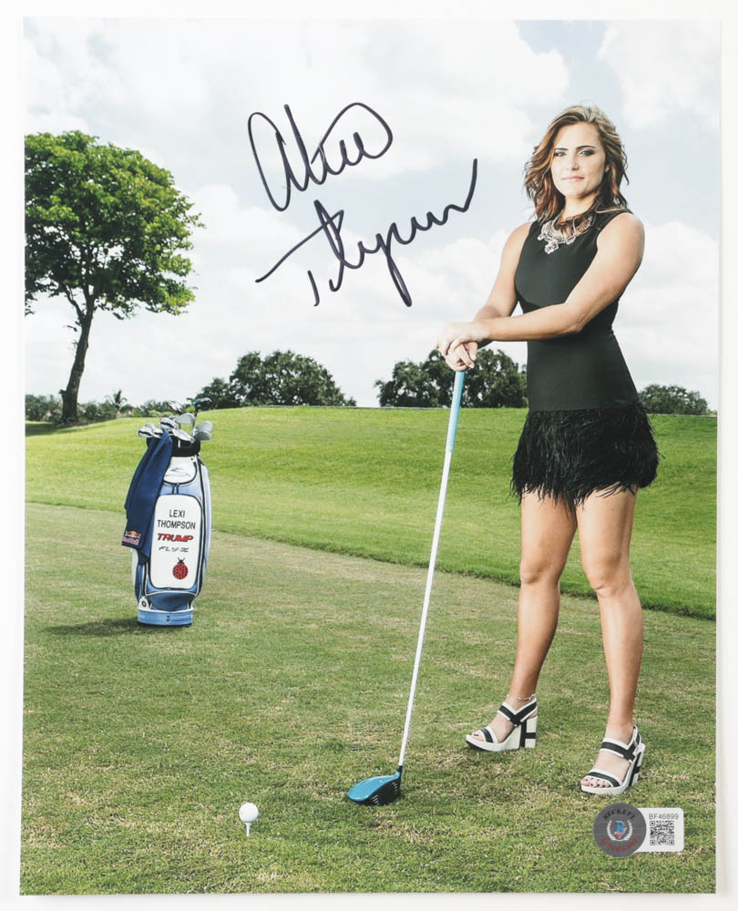 Lexi Thompson Signed 8x10 Photo (Beckett) | Pristine Auction