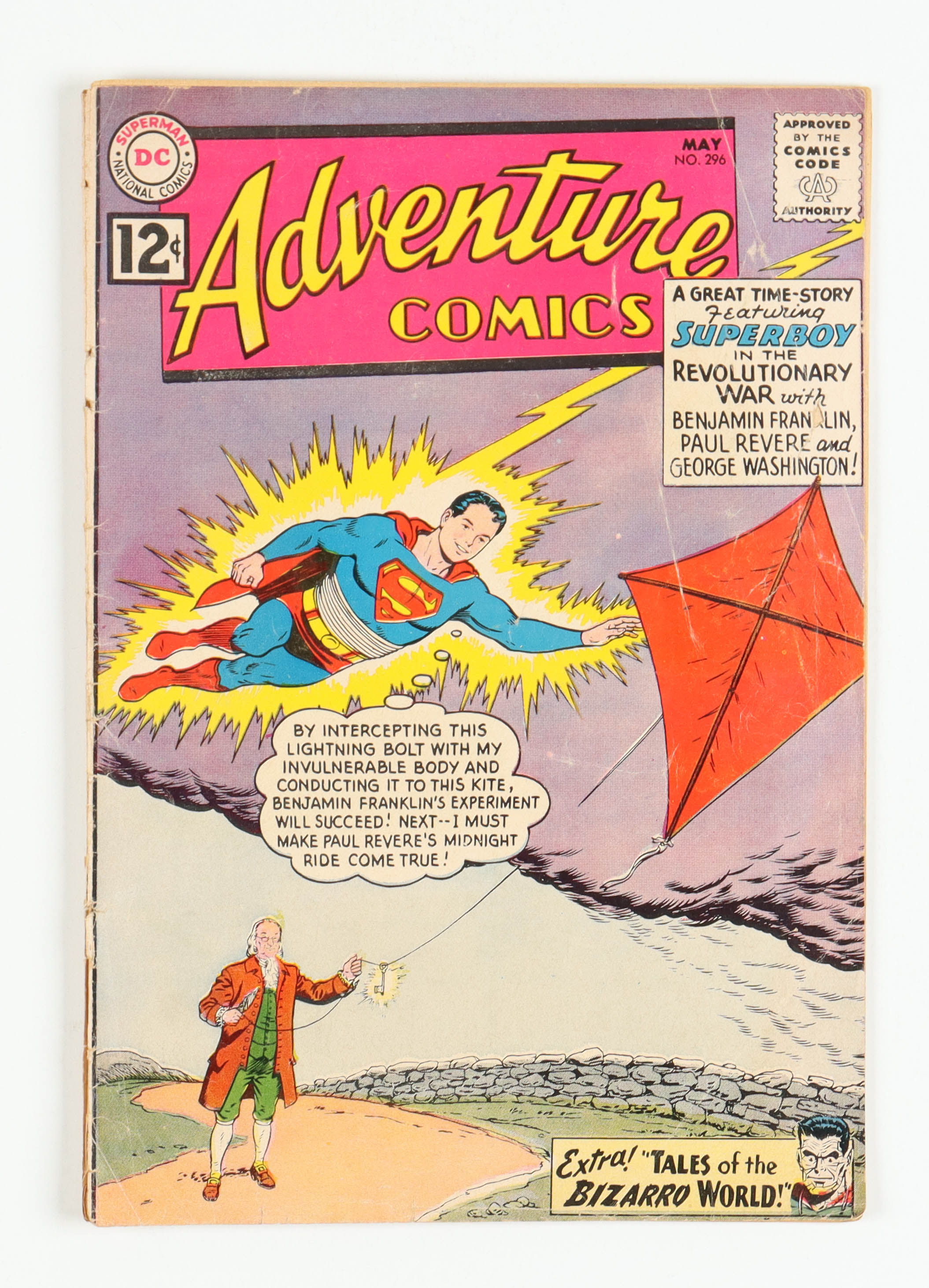 1962 "Adventure Comics" Issue #296 DC Comic Book | Pristine Auction
