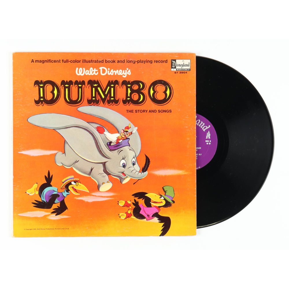 1965 Walt Disney's "Dumbo" Original Motion Picture Soundtrack Vinyl ...