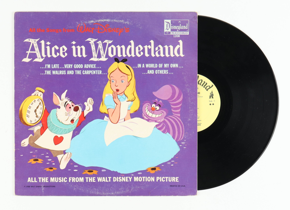 1968 Walt Disney's "Alice in Wonderland" Original Motion Picture ...