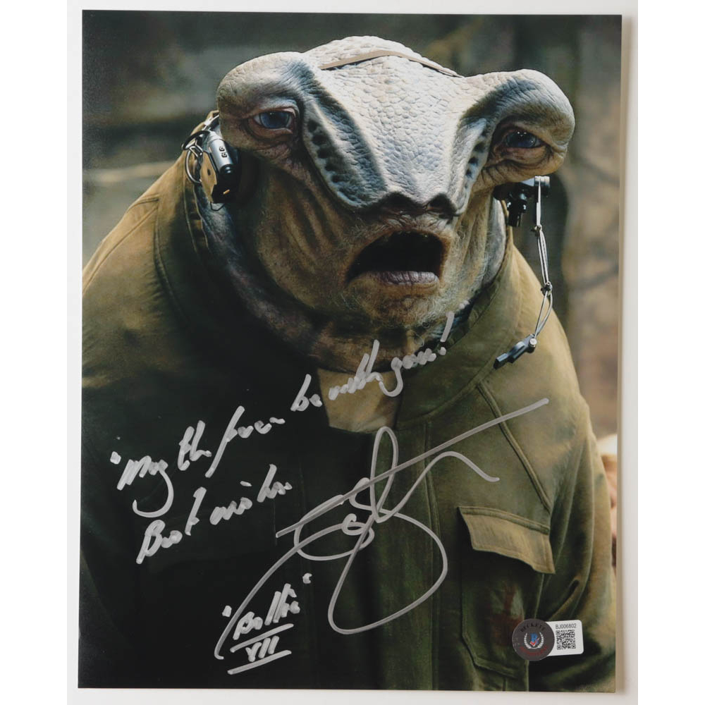 Ian Whyte Signed "Star Wars: Episode VII The Force Awakens" 8x10 Photo ...