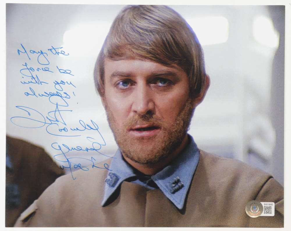 Dermot Crowley Signed "Star Wars" 8x10 Photo Inscribed "Best Wishes ...