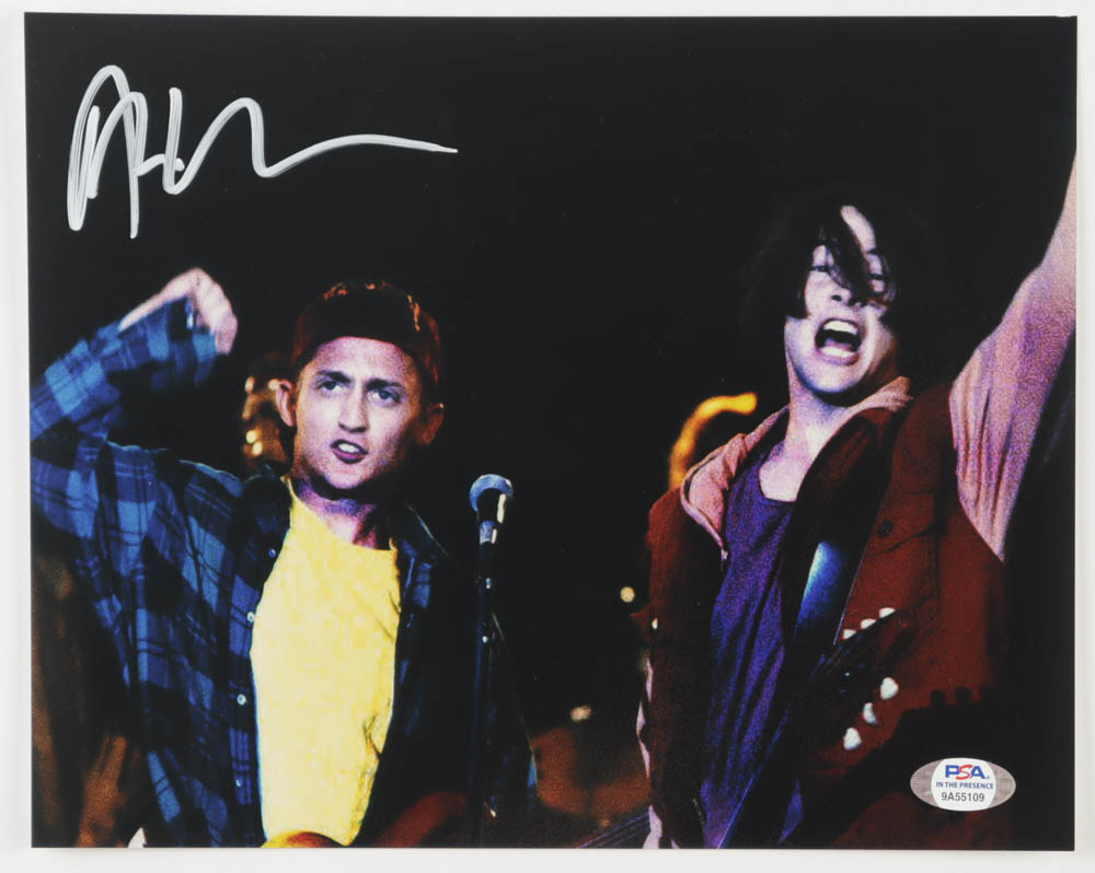 Alex Winter Signed "Bill & Ted's Excellent Adventure" 8x10 Photo (PSA ...