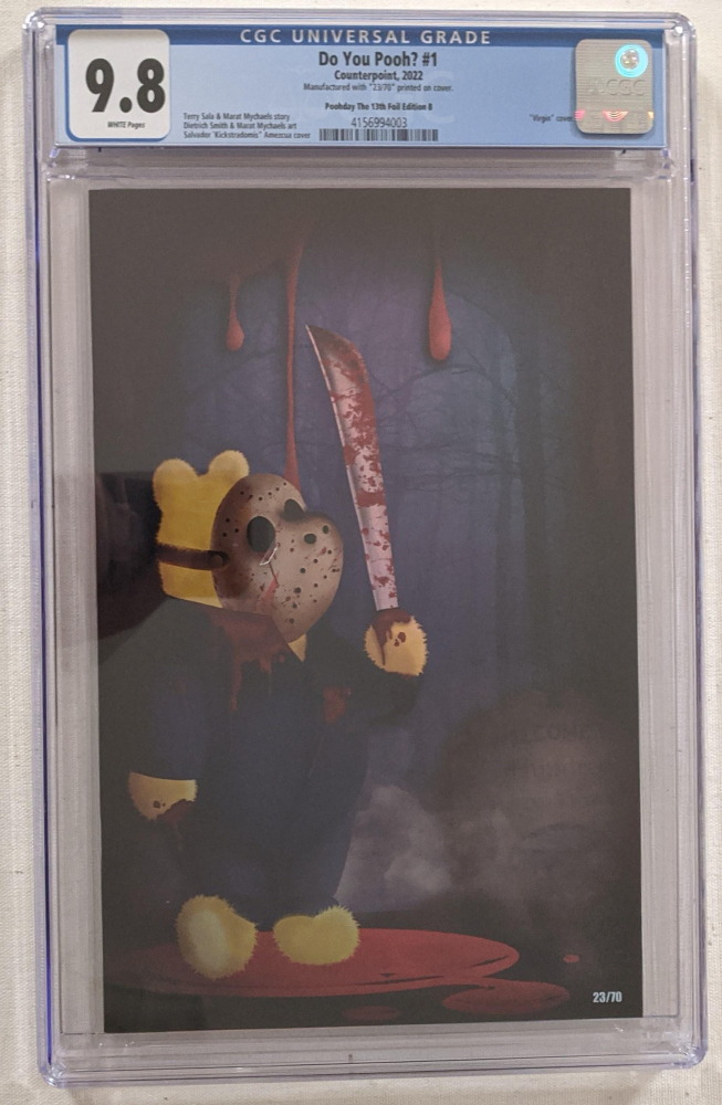 2022 Do You Pooh Poohday The 13th Issue 1 Virgin Foil Variant Cover 7055