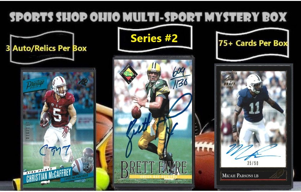 SportsShopOhio Multi-Sport Card Auto/Relic Mystery Box Series 2 ...