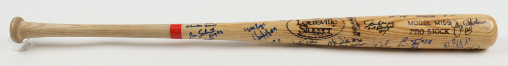"MLB Greats" Louisville Slugger Baseball Bat Signed by (26) with Jay ...