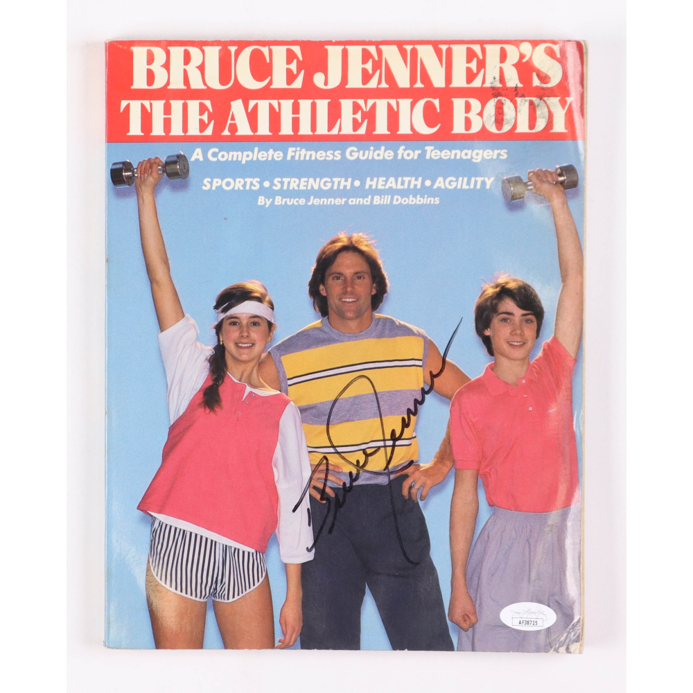 Bruce Jenner Signed The Athletic Body Magazine Cover (JSA) | Pristine ...