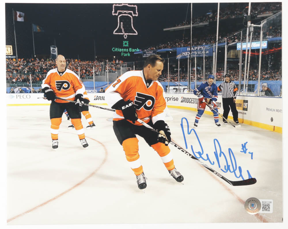 Bill Barber Signed Flyers 8x10 Photo (Beckett) | Pristine Auction