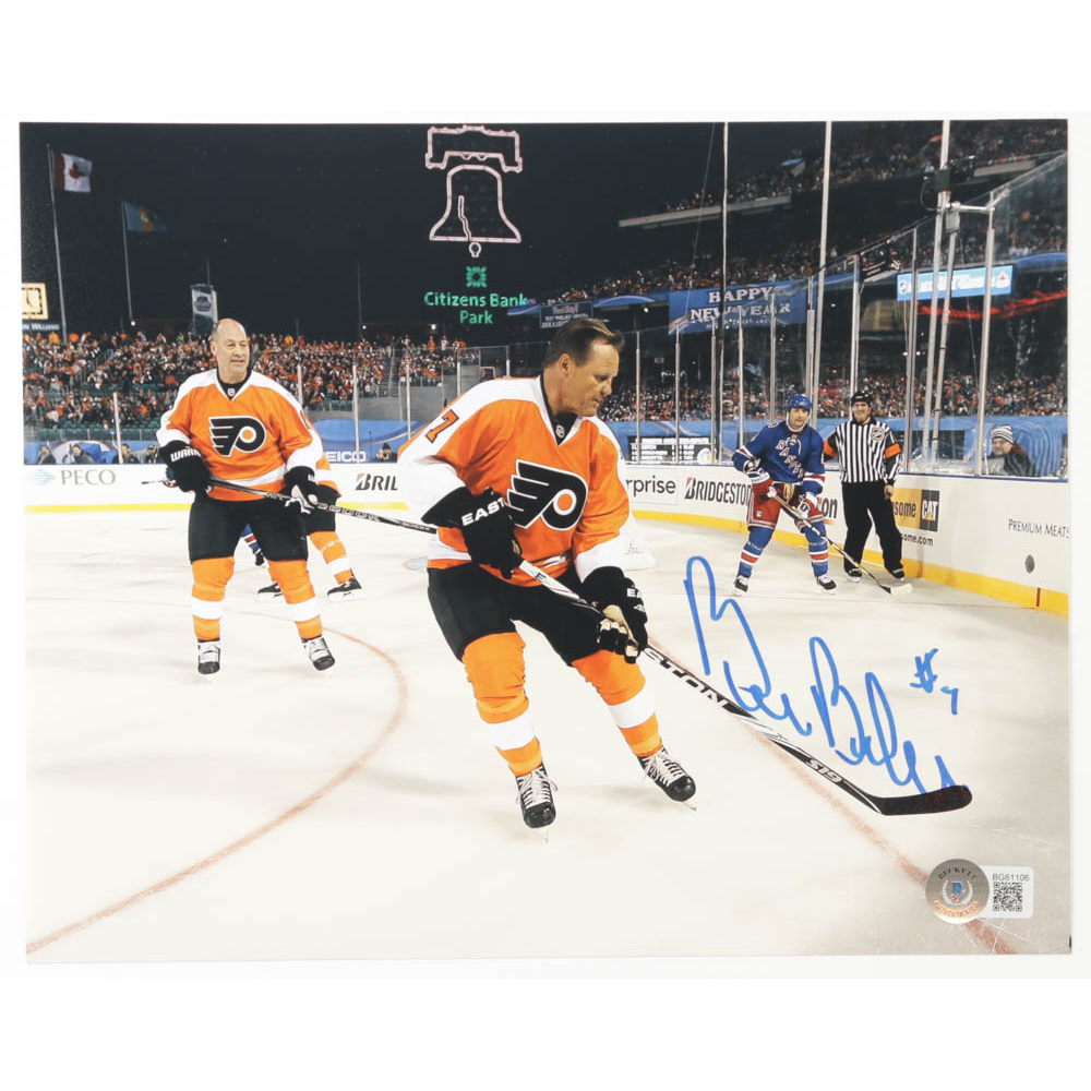 Bill Barber Signed Flyers 8x10 Photo (Beckett) | Pristine Auction
