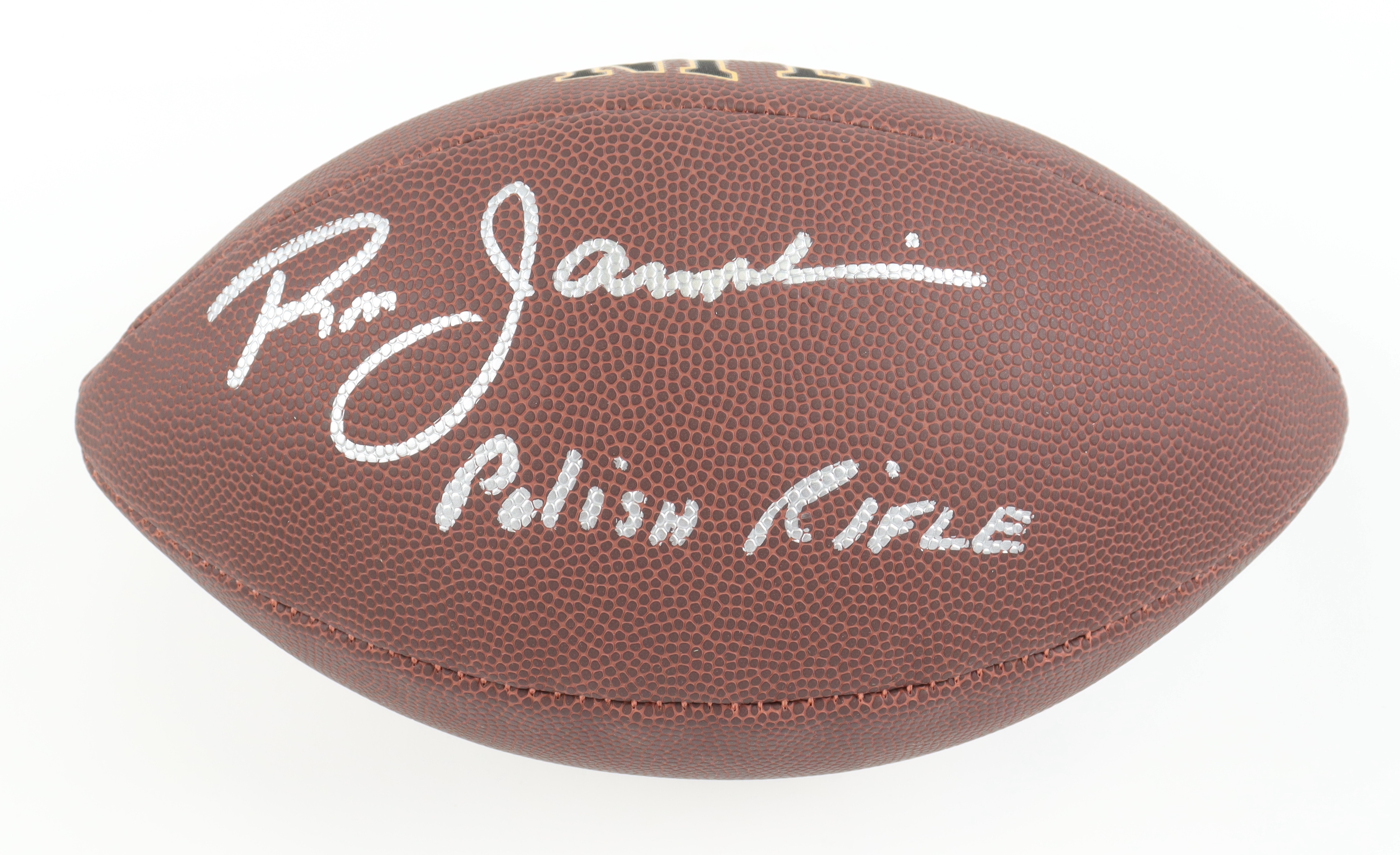 Ron Jaworski Signed NFL Football Inscribed "Polish Rifle" (Beckett ...