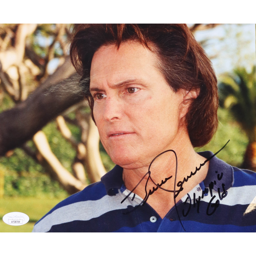 Bruce Jenner Signed 8x10 Photo Inscribed "Olympic Gold" (JSA ...