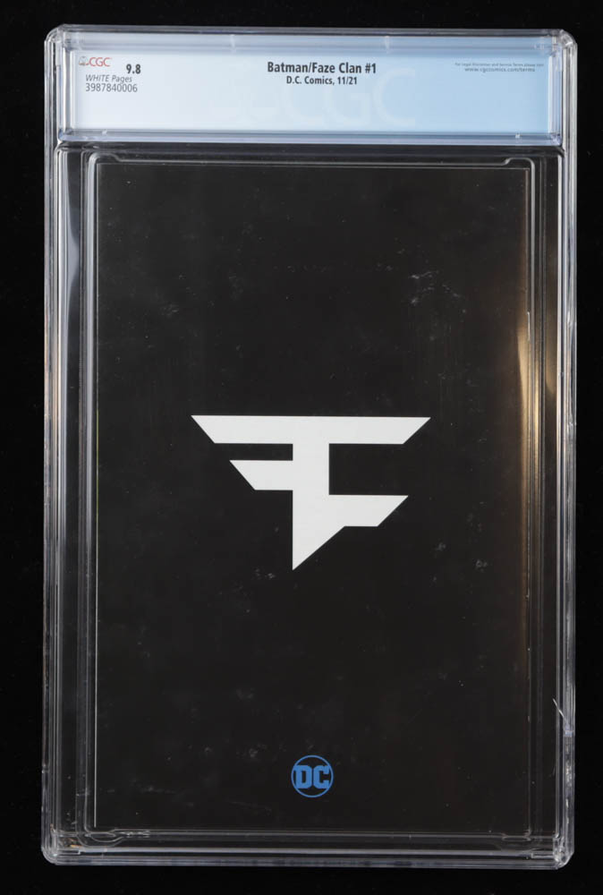 2022 "Batman: Faze Clan" Issue #1 DC Comic Book (CGC 9.8) | Pristine ...