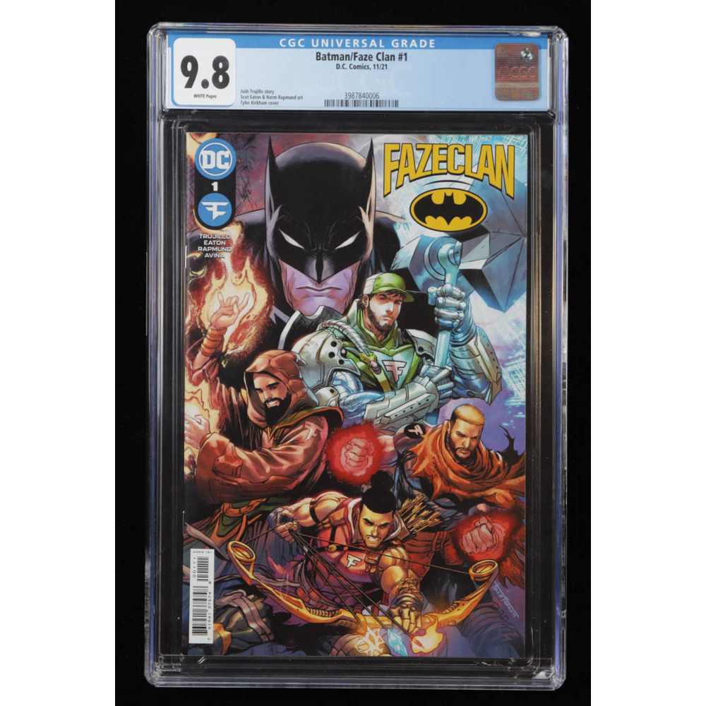2022 "Batman: Faze Clan" Issue #1 DC Comic Book (CGC 9.8) | Pristine ...