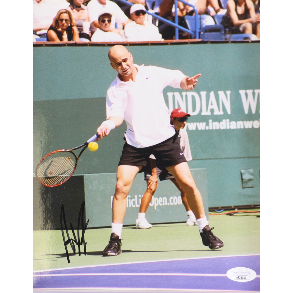 Andre Agassi Signed 8x10 Photo (JSA) | Pristine Auction