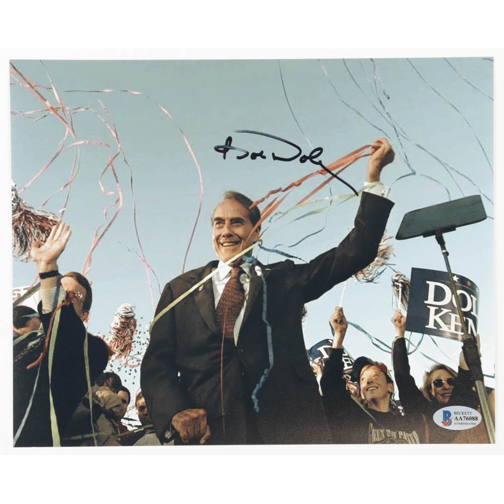 Bob Dole Signed 8x10 Photo (Beckett) | Pristine Auction