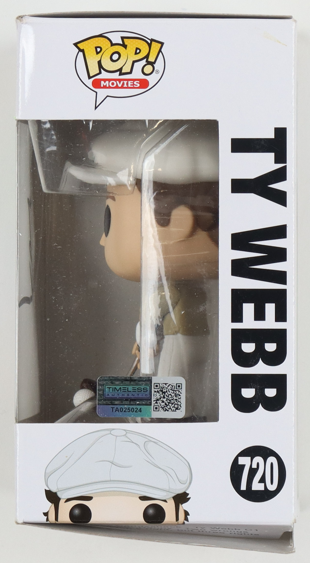 Chevy Chase Signed "Caddyshack" #720 Ty Webb Funko Pop! Vinyl Figure ...