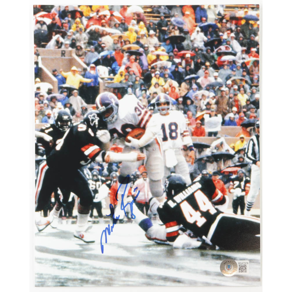 Mike Rozier Signed Maulers 8x10 Photo (Beckett) | Pristine Auction