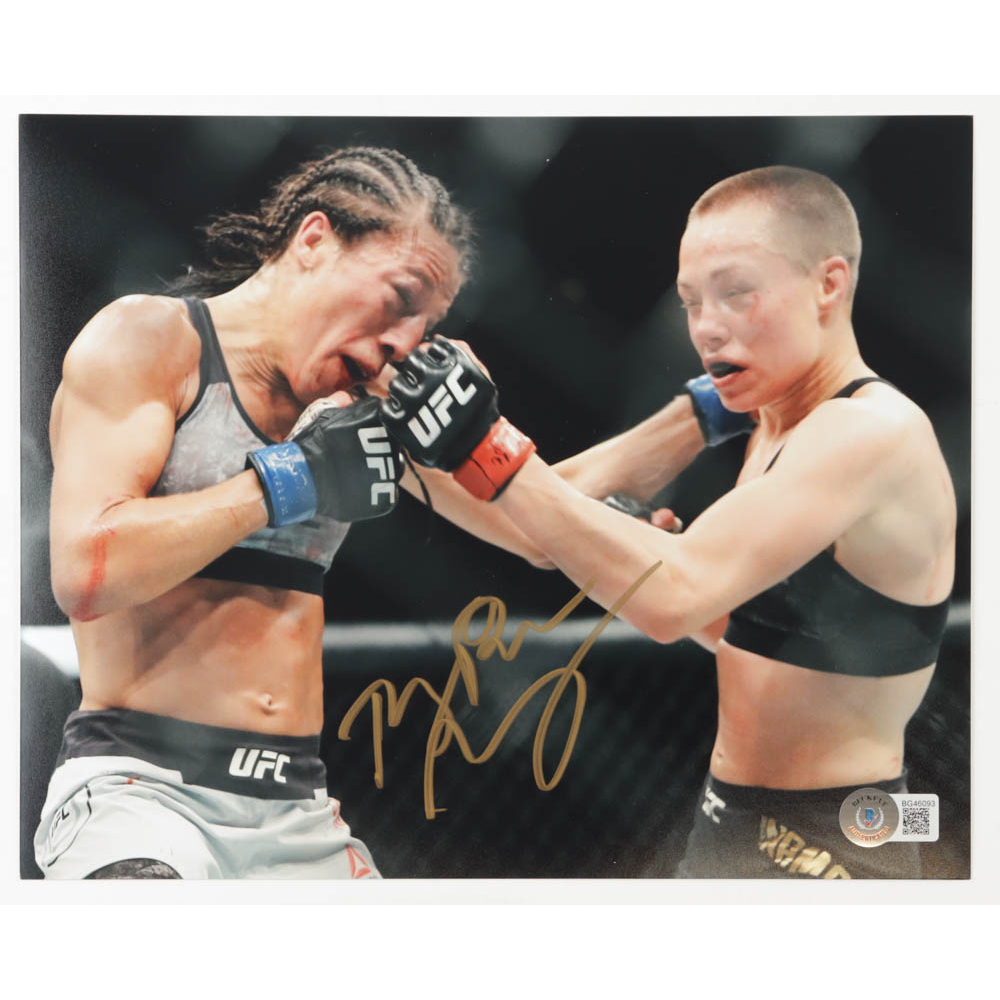 "Thug" Rose Namajunas Signed UFC 8x10 Photo (Beckett) | Pristine Auction