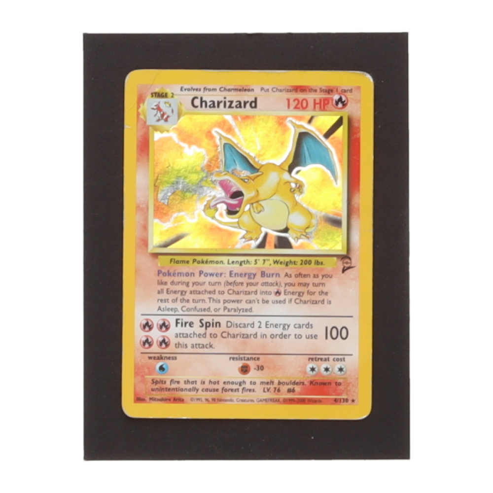 Charizard 2000 Pokemon Base 2 Unlimited #4 Holo | Pristine Auction