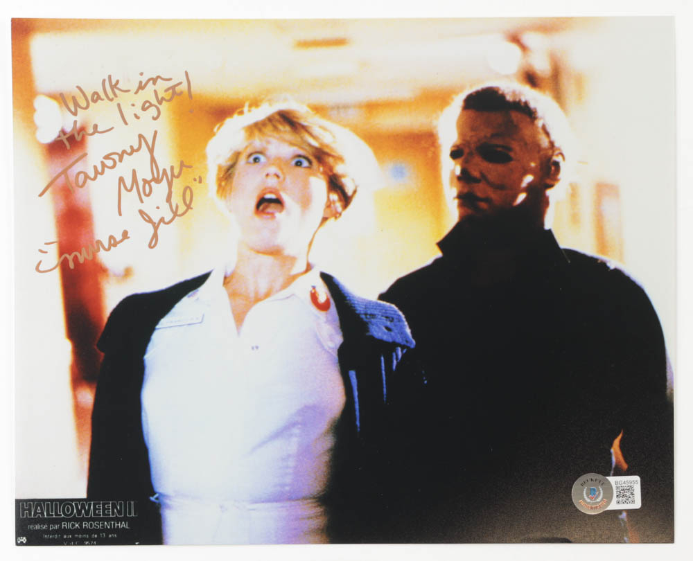 Tawny Moyer Signed "Halloween II" 8x10 Photo Inscribed "'Nurse Jill ...