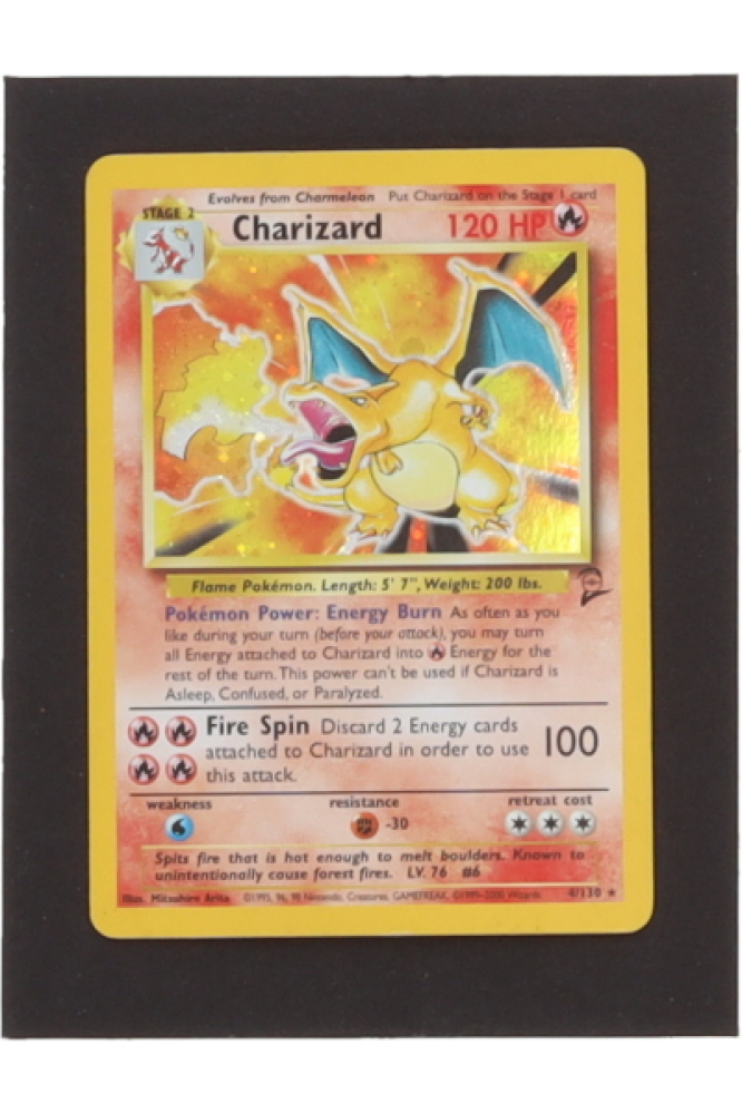 Charizard 2000 Pokemon Base 2 Unlimited #4 Holo | Pristine Auction