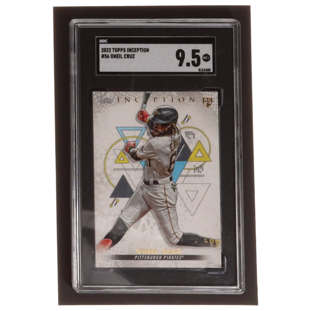 Oneil Cruz 2022 Topps Inception #56 RC (SGC 9.5) | Pristine Auction