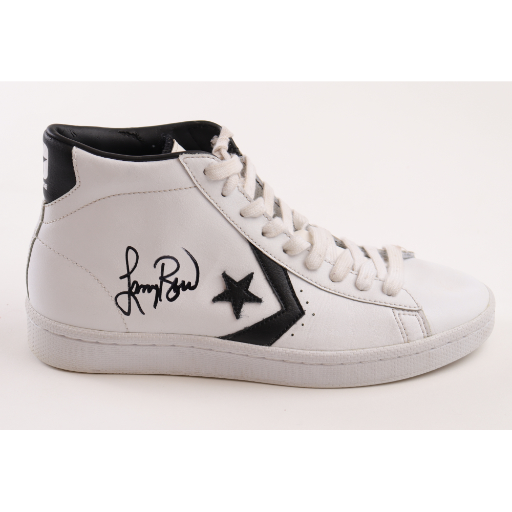 Larry Bird Signed Converse All-Star Leather Basketball Shoe (PSA ...