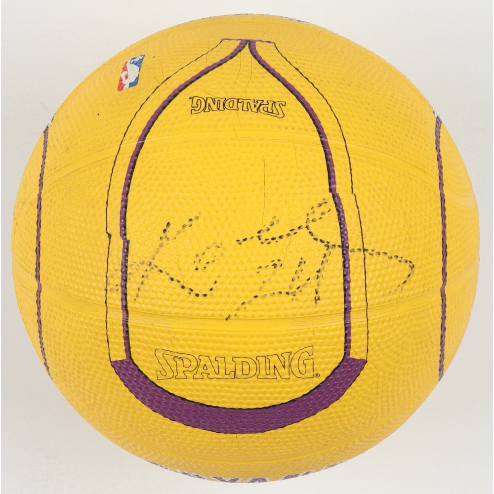 Kobe Bryant Signed Lakers Mini Basketball (JSA) | Pristine Auction