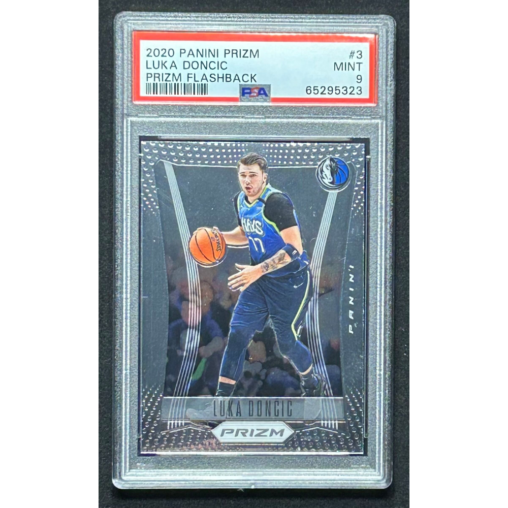 Luka Doncic 2020-21 Panini Prizm Prizm Flashback #3 (PSA 9) | Pristine ...