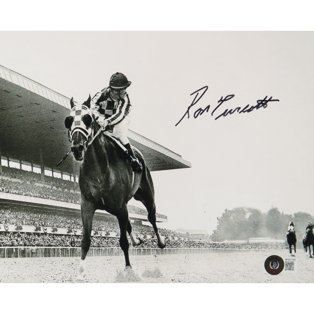 Ron Turcotte Signed 8x10 Photo (Beckett) | Pristine Auction