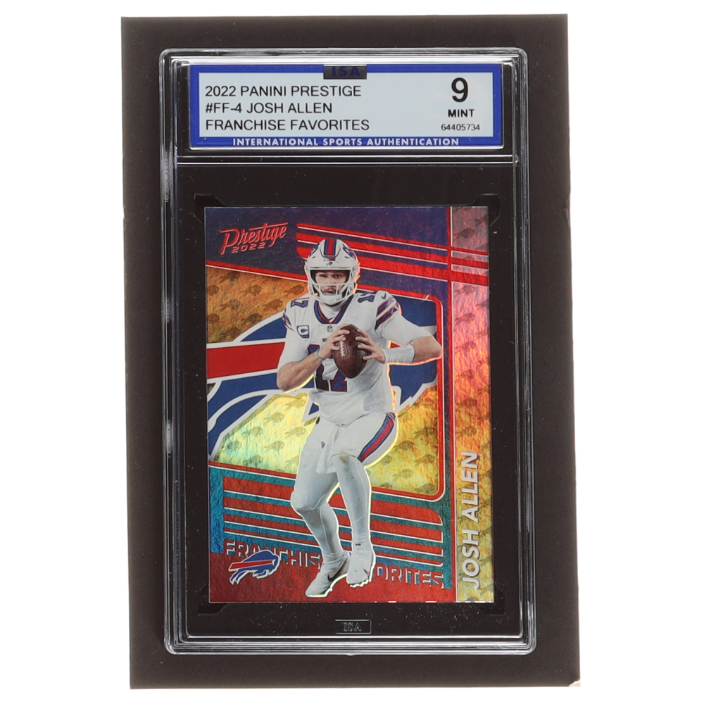 Josh Allen 2022 Prestige Franchise Favorites #4 (ISA 9) | Pristine Auction