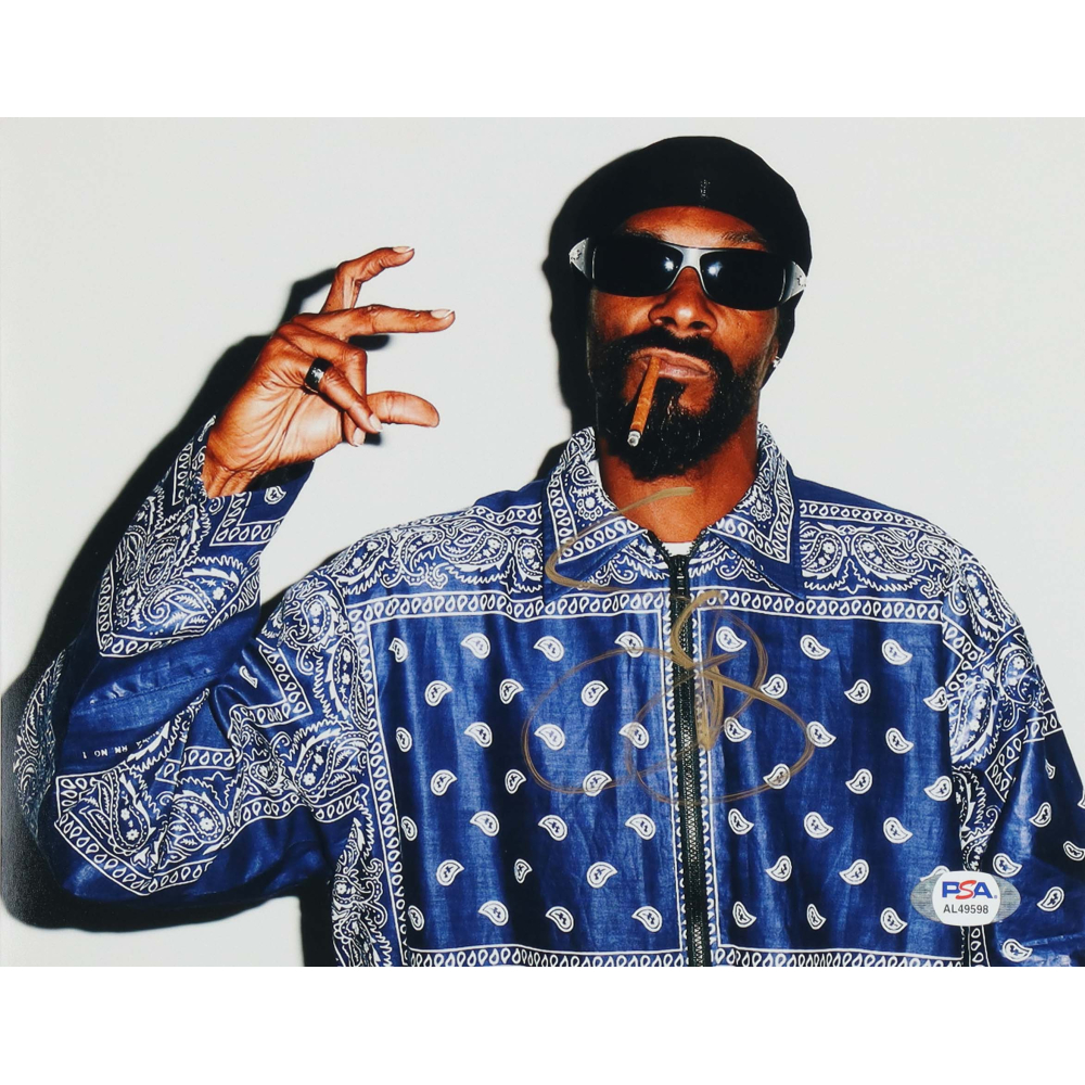 Snoop Dogg Signed 8x10 Photo (PSA) | Pristine Auction