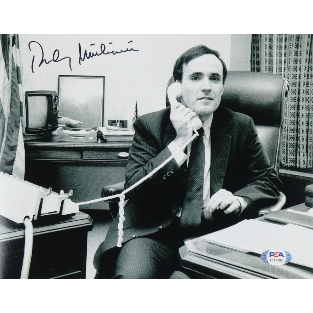 Rudy Giuliani Signed 8x10 Photo (PSA) | Pristine Auction