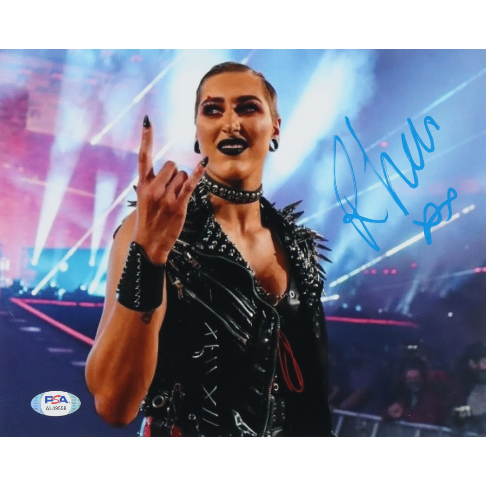 Rhea Ripley Signed WWE 8x10 Photo (PSA) | Pristine Auction