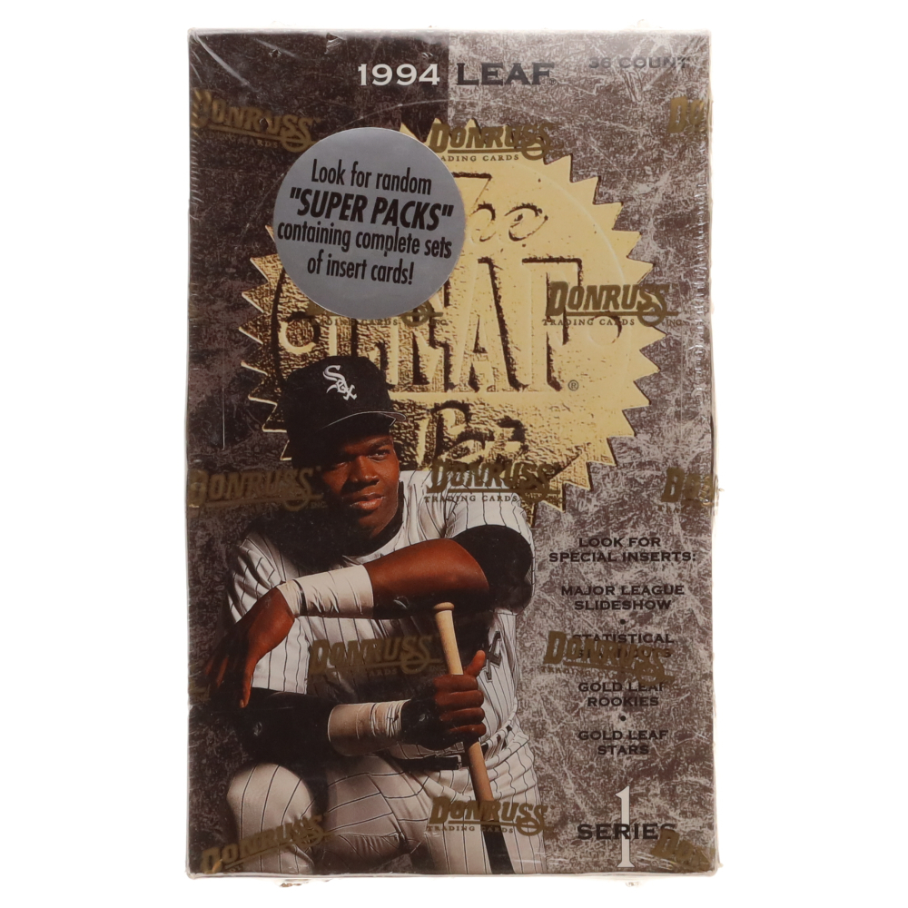1994 Leaf Series 1 Baseball Hobby Box | Pristine Auction