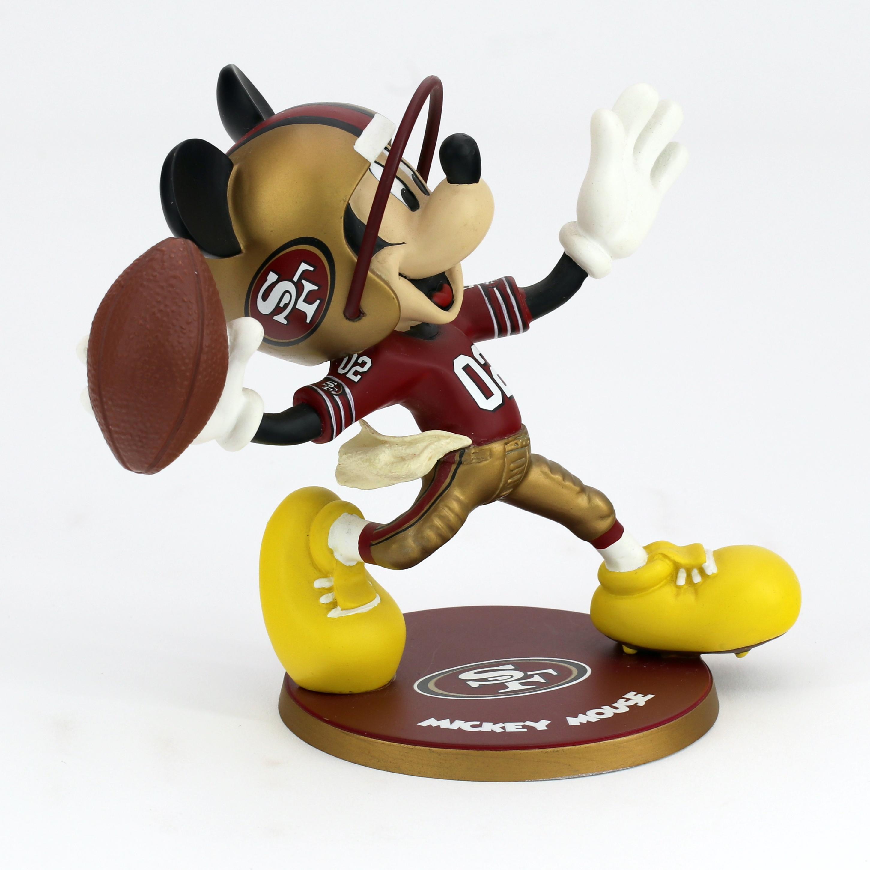Mickey Mouse 49ers Danbury Mint Figurine | Pristine Auction
