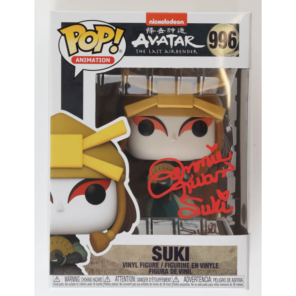 Jennie Kwan Signed "Avatar The Last Airbender" #996 Suki Funko Pop ...