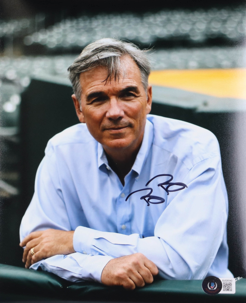 Billy Beane Signed 8x10 Photo (Beckett) | Pristine Auction